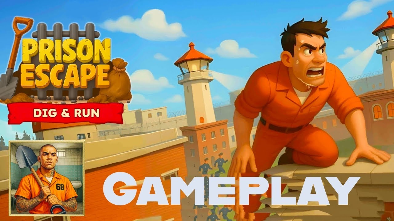 Prison escape dig & run game walkthrough gameplay - YouTube