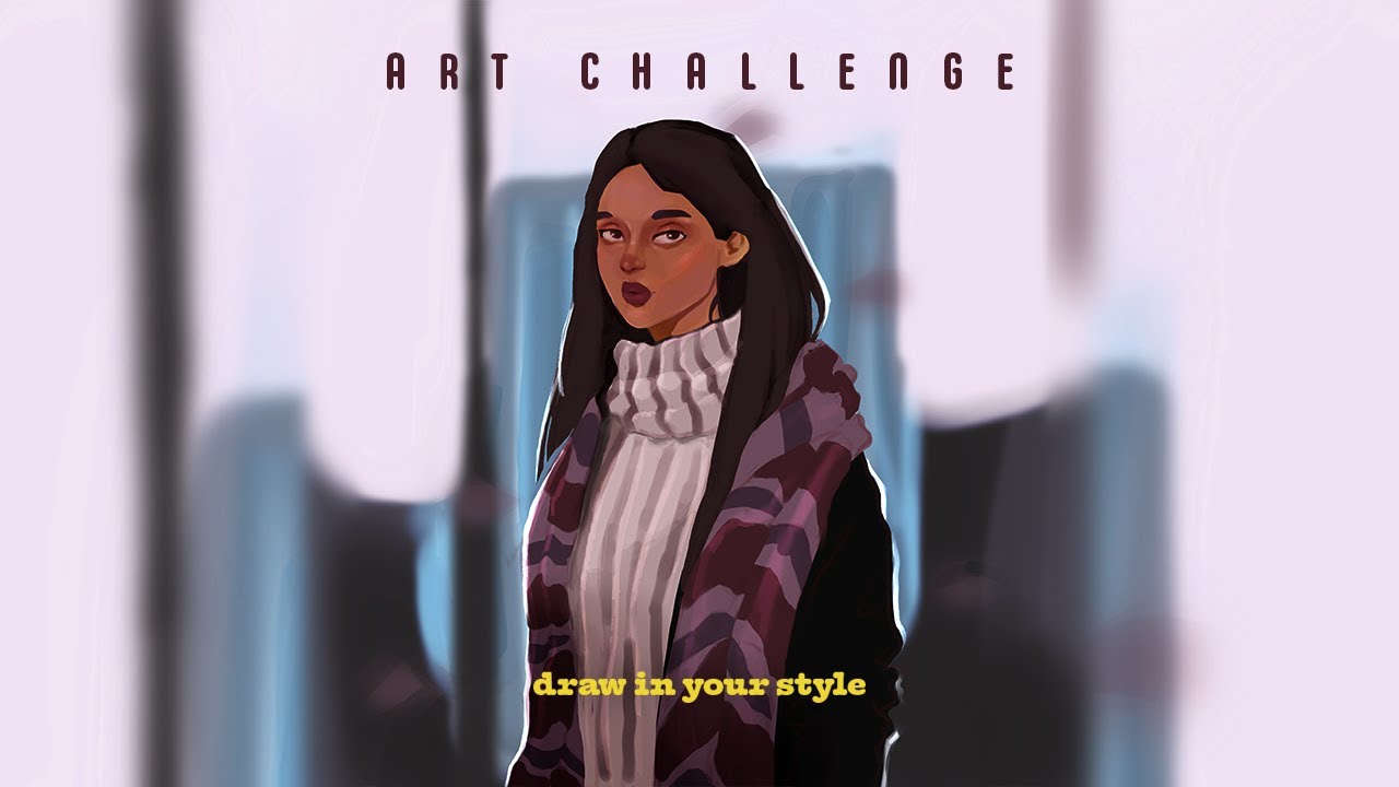 Watch Me Take on the "Draw This Your Style" Challenge! dtiys challenge ...