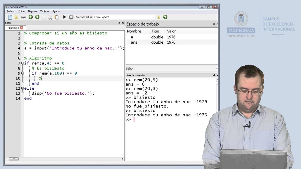 Prog: Nuestro segundo programa (2/3) - YouTube