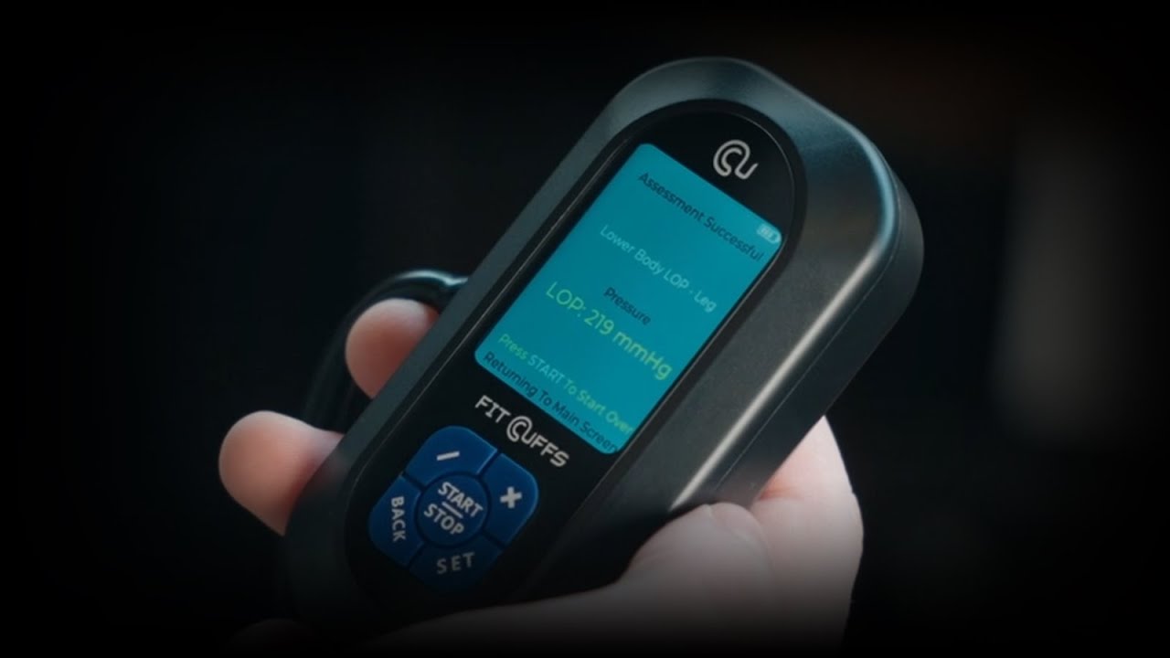 Fit Cuffs® BFR Unit | Limb/Arterial Occlusion Pressure | SET LOP - YouTube