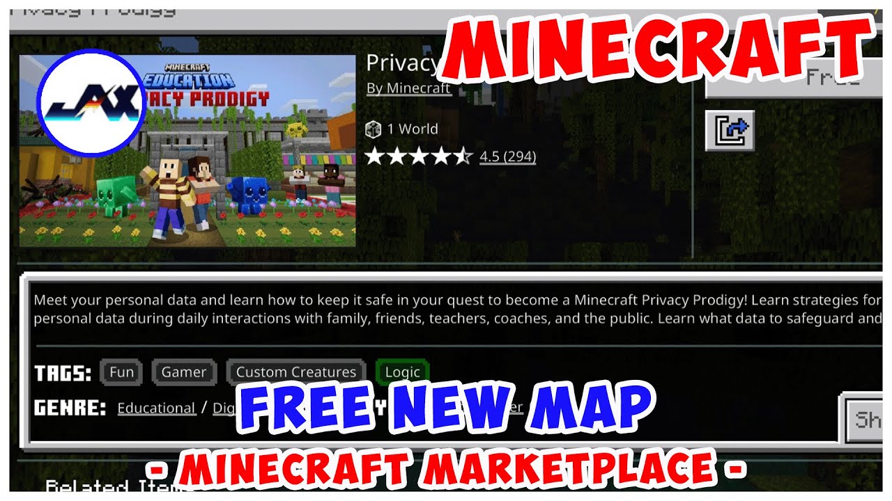 New FREE MAP | Minecraft Marketplace | 1.19.51-60 - YouTube