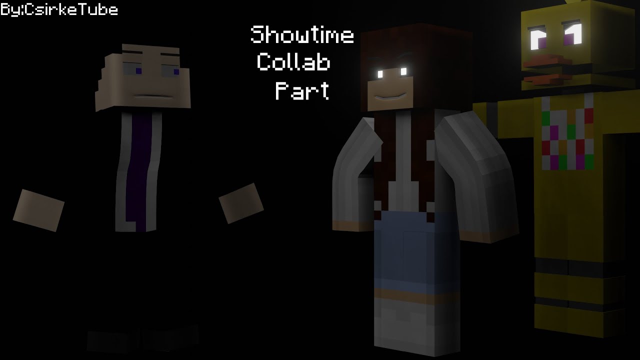 [MC/BLEND/FNAF] "Showtime collab part" Animated short music video - YouTube