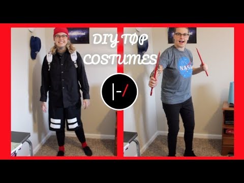 TWENTY ONE PILOTS DIY HALLOWEEN COSTUME - YouTube