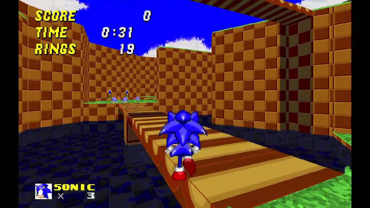 Sonic Robo Blast 2 PC Using Wiimote & Nunchucks - YouTube