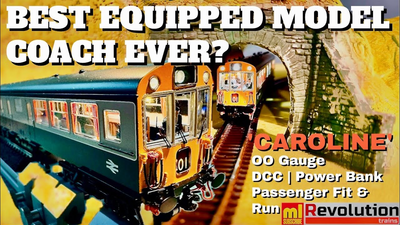 Model Railway Revolution Trains Caroline Inspection Coach Power Bank ...