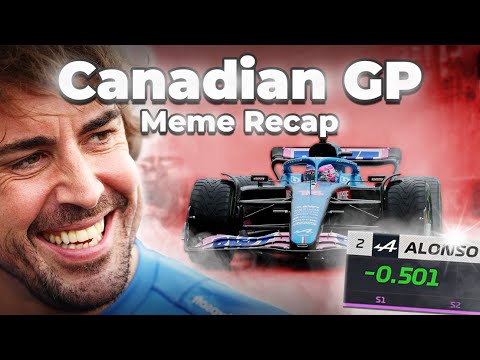 F1 2022 Canadian GP Meme Recap - YouTube