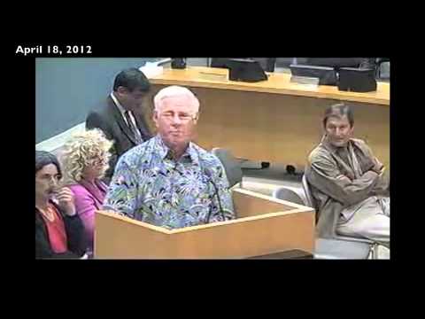 12-0418 Sandy Shapiro on Friends of Mayor Treated Differently - YouTube