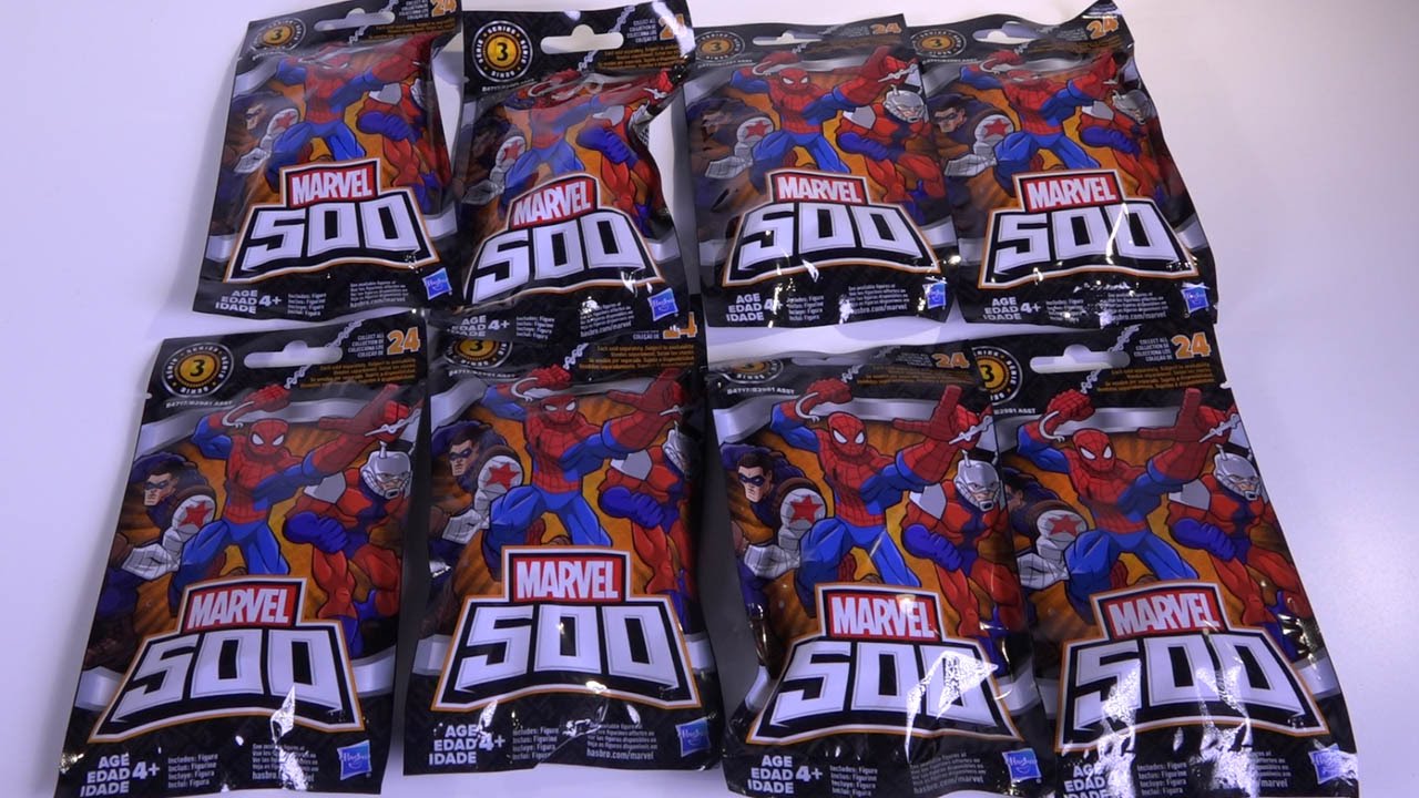 Marvel 500 - Series 3 [8 Blind Bags] - YouTube