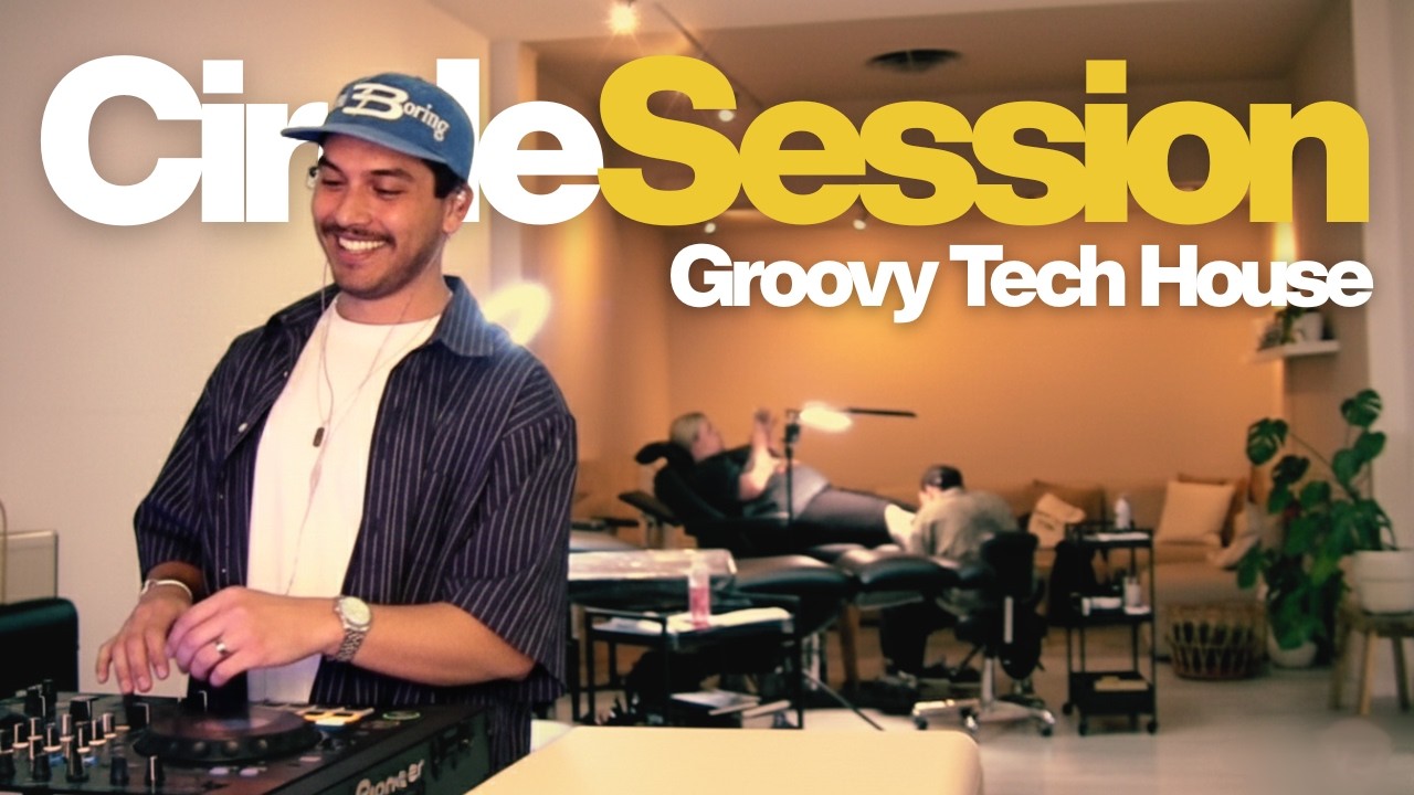 Groovy House DJ Session | The Circle Ink Studio Live - YouTube