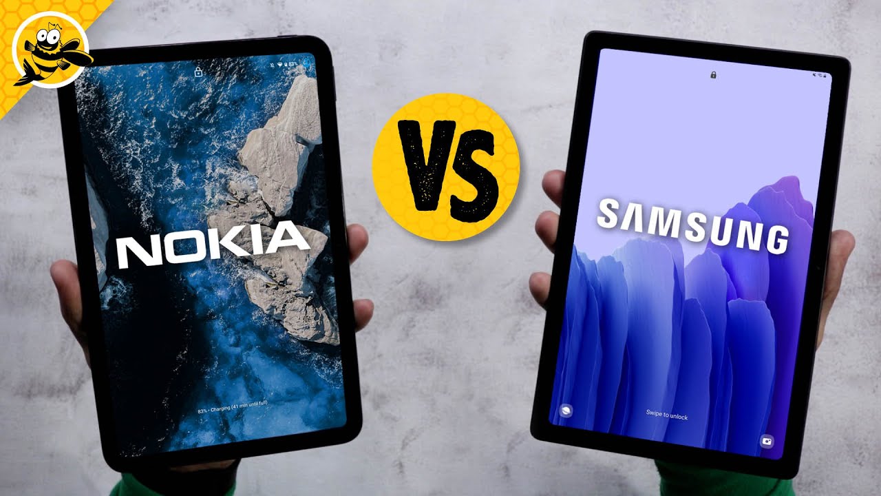 Nokia T20 Tablet vs. Samsung Galaxy Tab A7 - Which is Better? - YouTube
