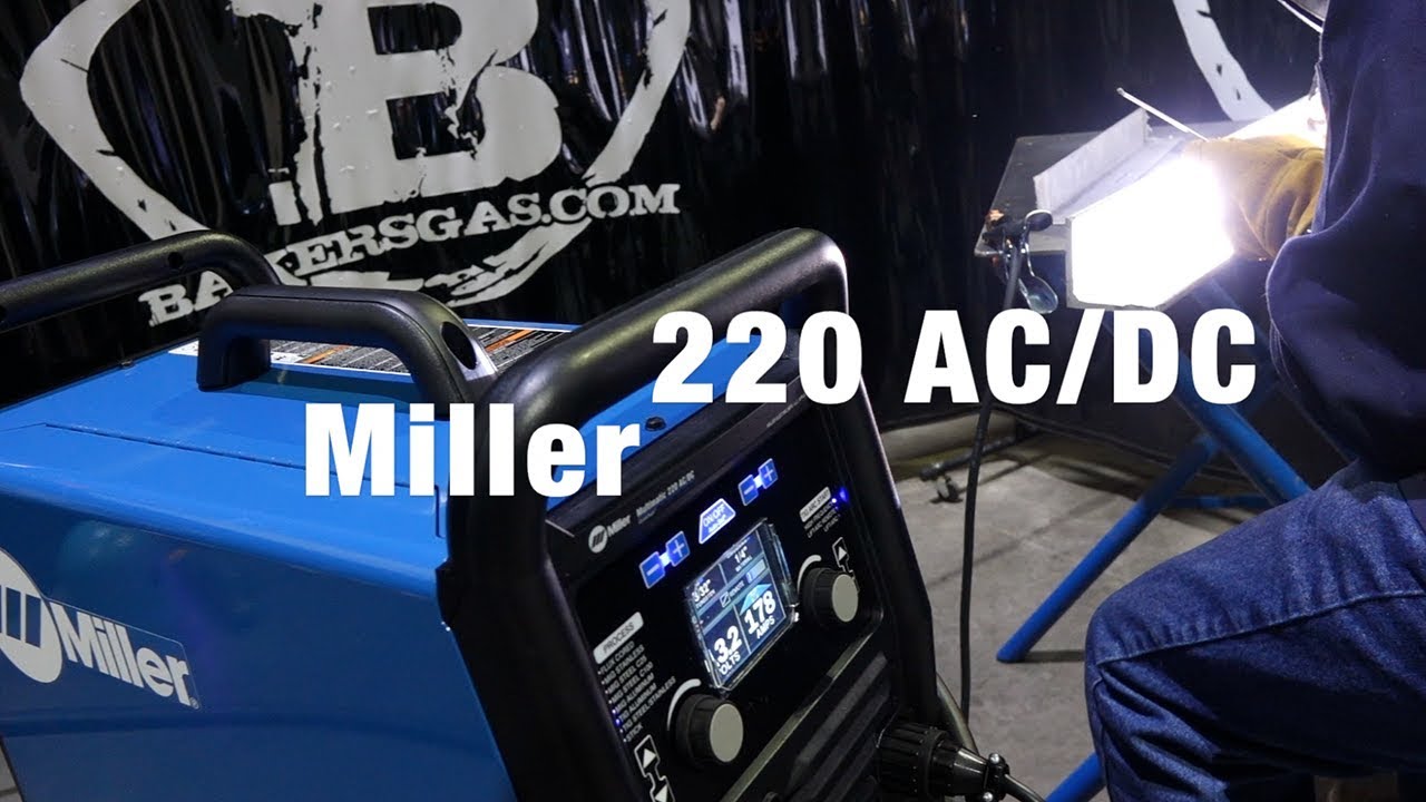 Miller Multimatic 220 AC/DC Unboxing - YouTube