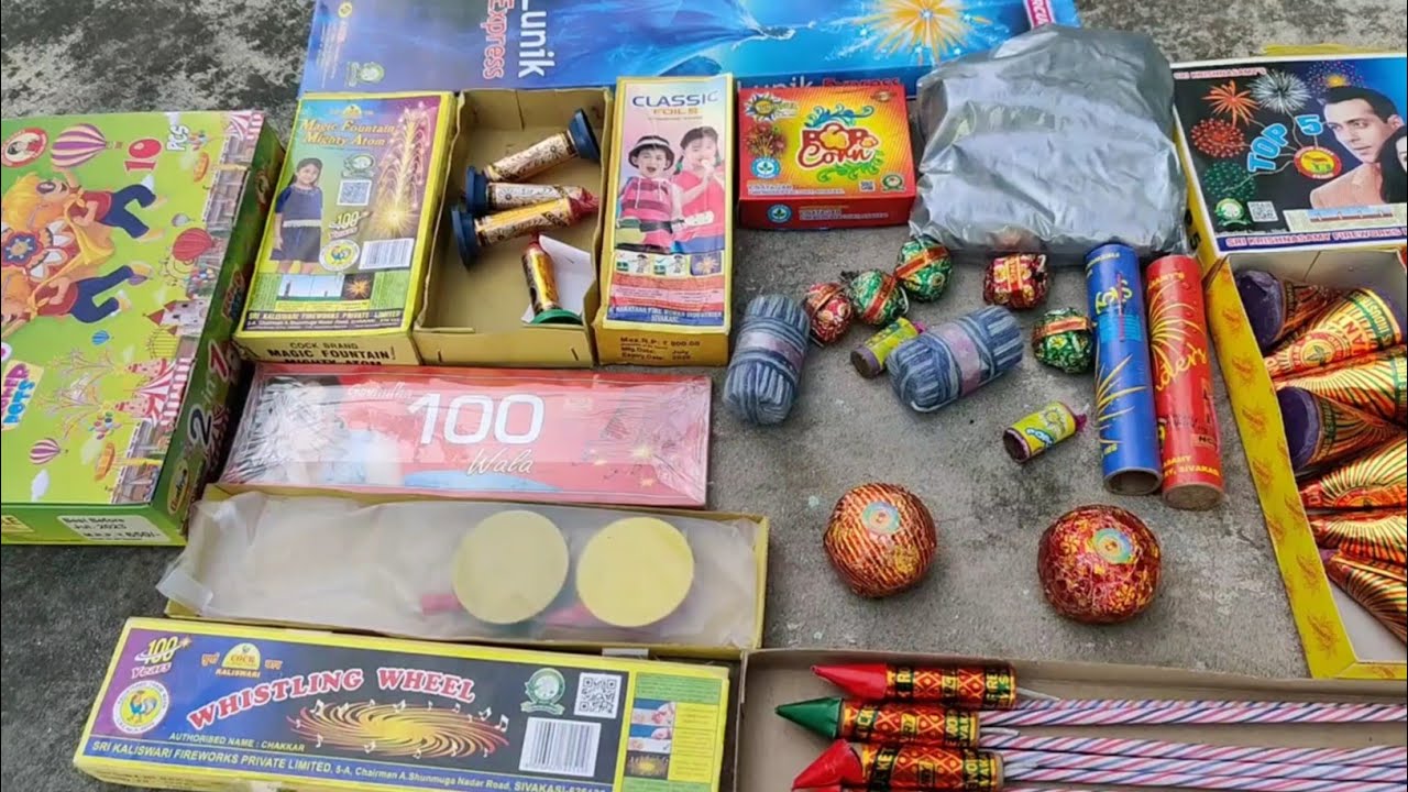 Testing Different Types of Diwali Crackers | Diwali Fireworks Testing ...