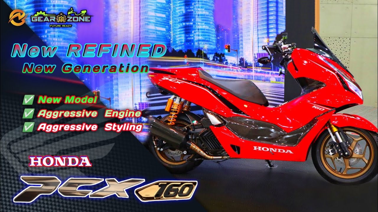 2023 HONDA PCX 160 | New Honda Pcx Generation - YouTube