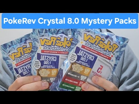 Opening PokeRev Crystal 8.0 Mystery Packs - YouTube