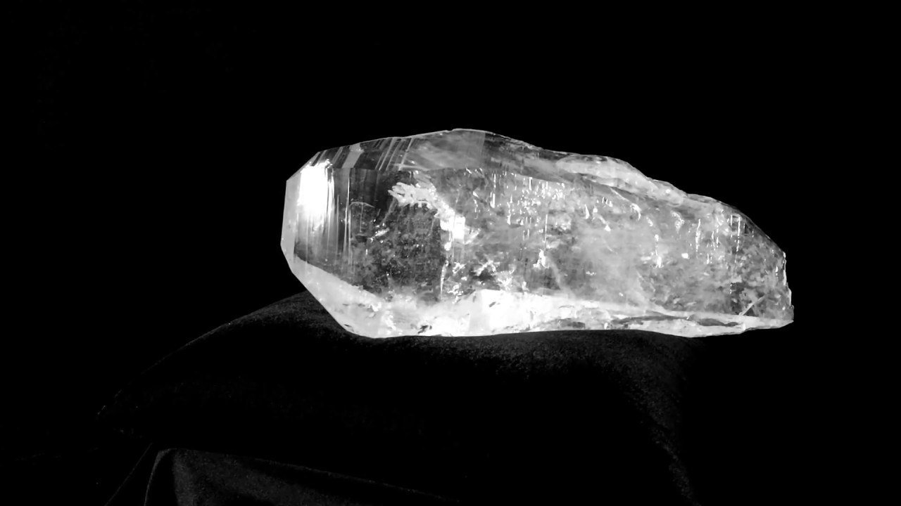 Extra Large Rehealed Clear Quartz Shard Large - YouTube