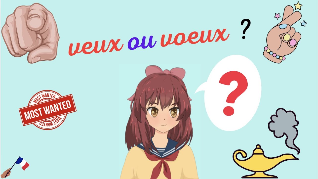 Veux ou voeux ? #orthographe #etymology - YouTube