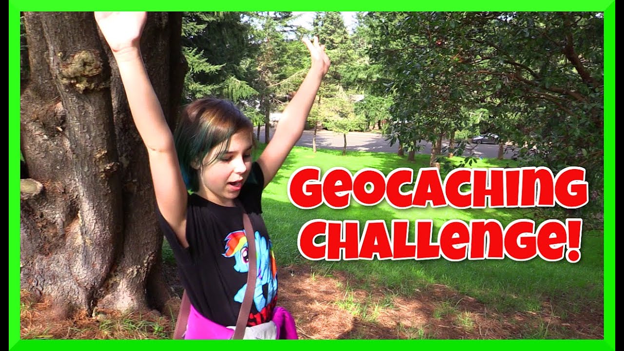 Geocaching Treasure Hunt Challenge - Fun Family Activity! - YouTube