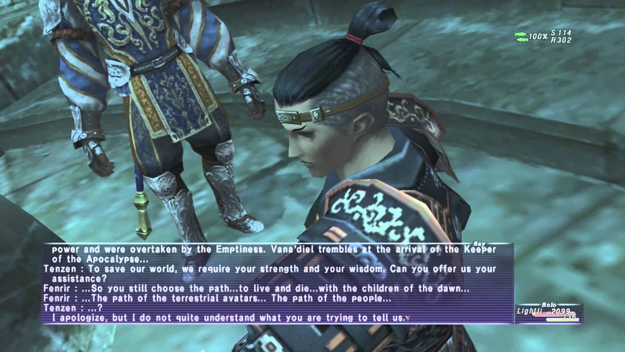 FFXI CoP 5-3 Three Paths (Tenzen's Path Part 3/3) - YouTube