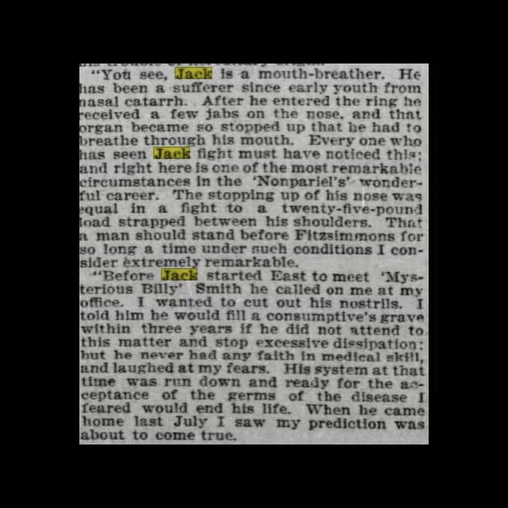 Could nonpareil jack dempsey's life been saved? - YouTube