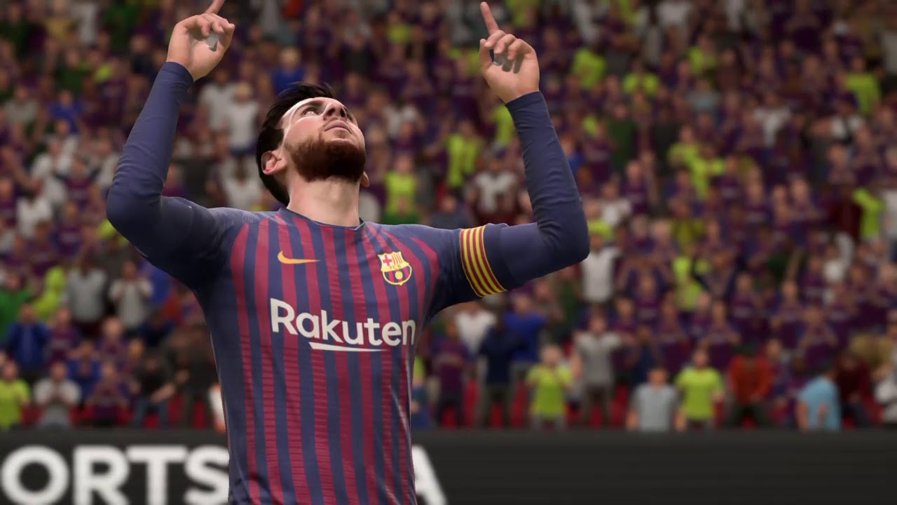 FIFA 19 golazo de messi_ modo carrera - YouTube