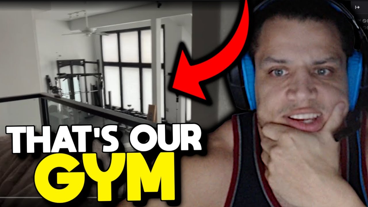 Tyler1 Shows His HOUSE GYM - YouTube
