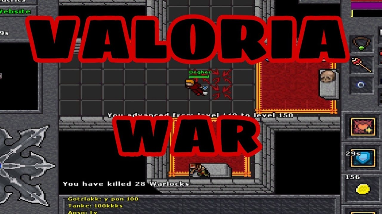 Valoria MMORPG | Tibia para Mobil - YouTube