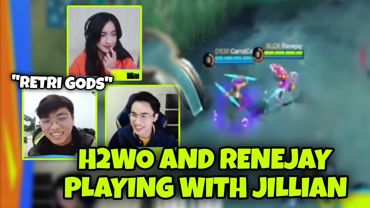 H2WO AND RENEJAY PLAYED WITH JILLIAN WARD AS THEIR JUNGLER 😱 - YouTube