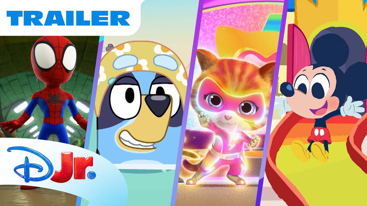 Disney Jr. YouTube Channel Trailer | Featuring Let's Play Song 🎶 ...