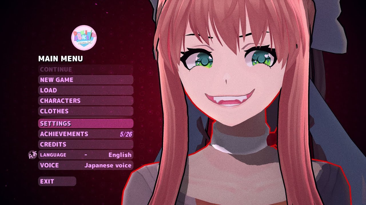 MiSide Secret Menu (But with Monika from DDLC) - YouTube