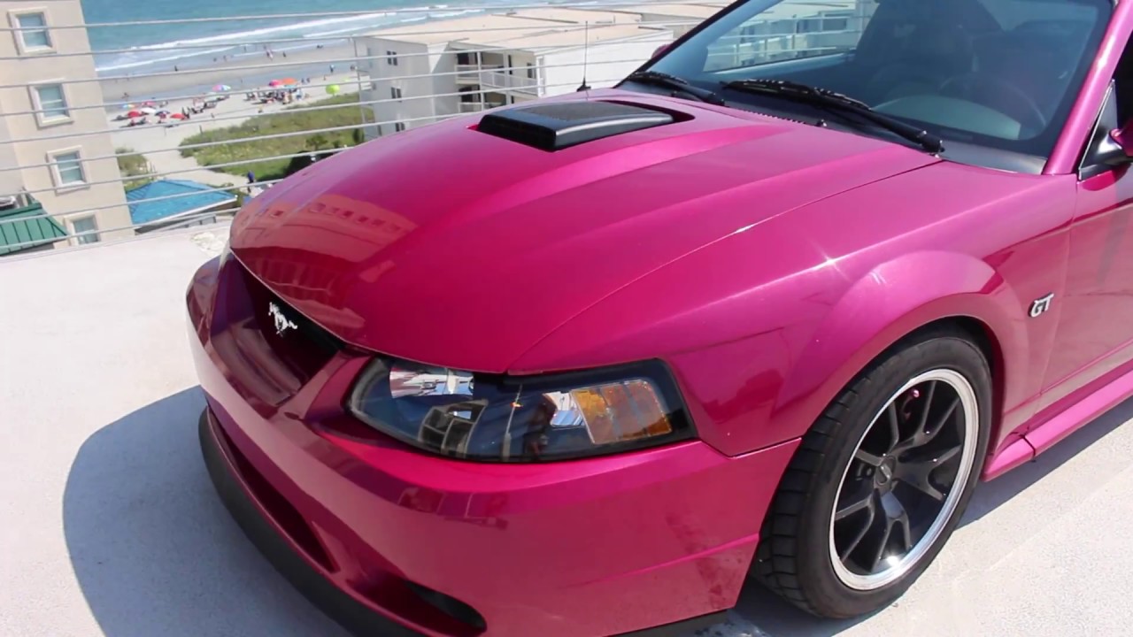 Mustang GT Transformation - Silver to Pink - YouTube