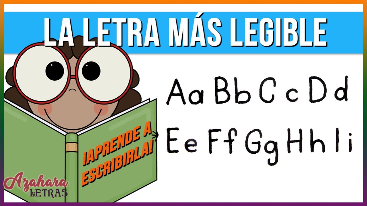 🤔 ¿CUÁL es la LETRA MAS LEGIBLE? - YouTube
