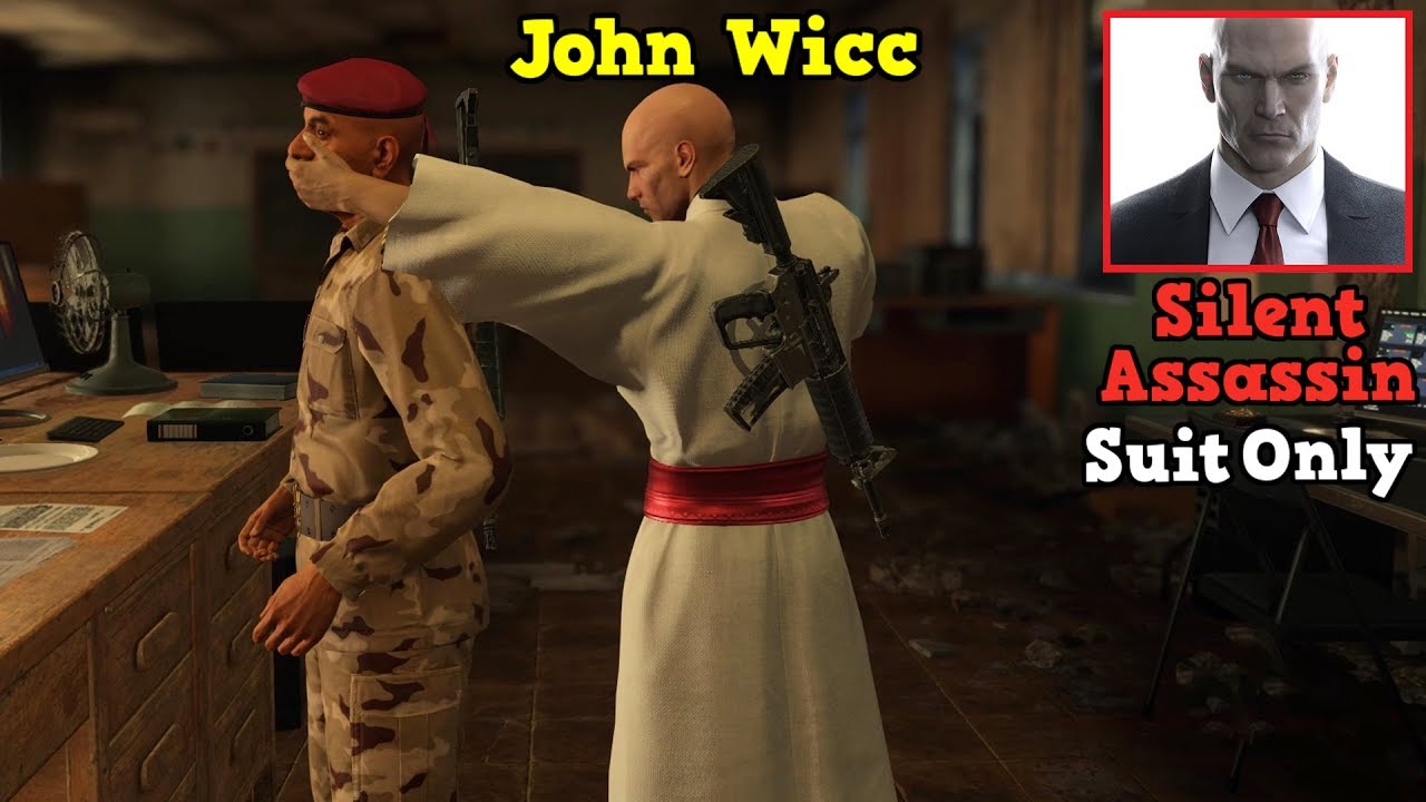HITMAN John Wicc Trending Contract Easy Tricks Silent Assassin, Suit ...