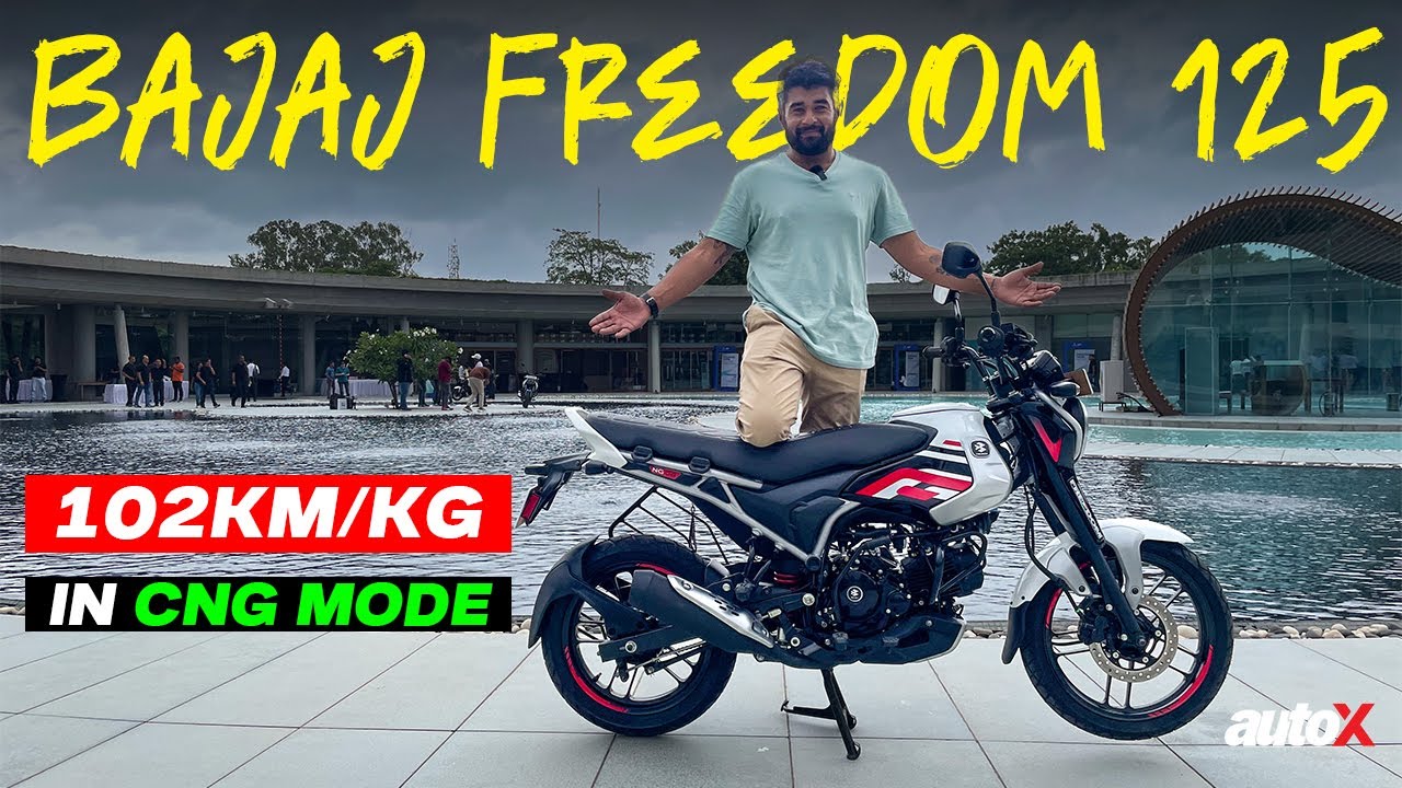 Bajaj Freedom 125 CNG Bike India | World's First CNG Motorcycle ...