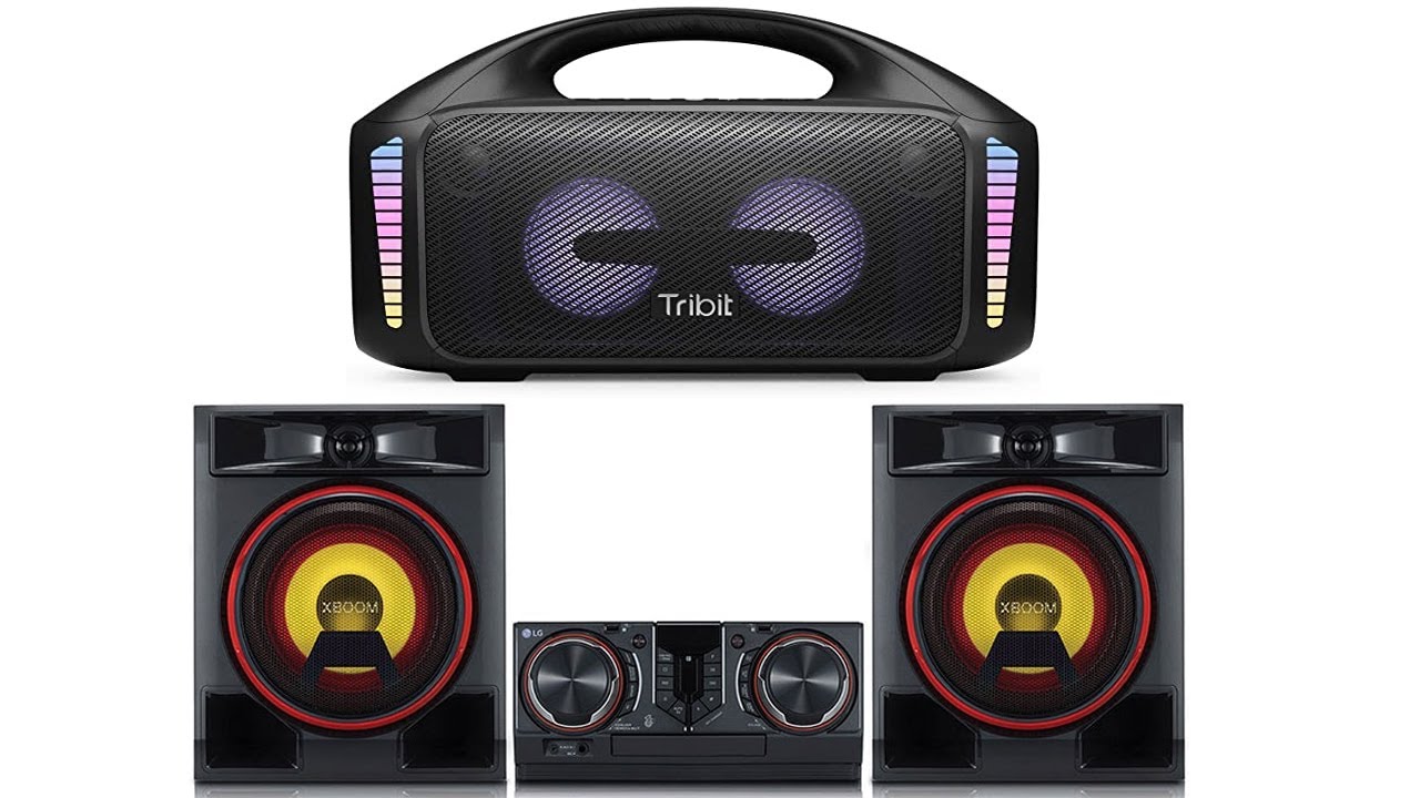 Tribit Stormbox Blast vs LG CL65D Sound Comparison - YouTube