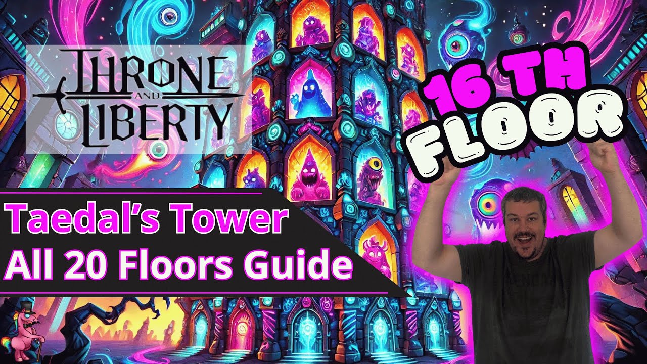 Throne and Liberty Taedals Tower Floor 16 Boss Mechanic Guide - YouTube