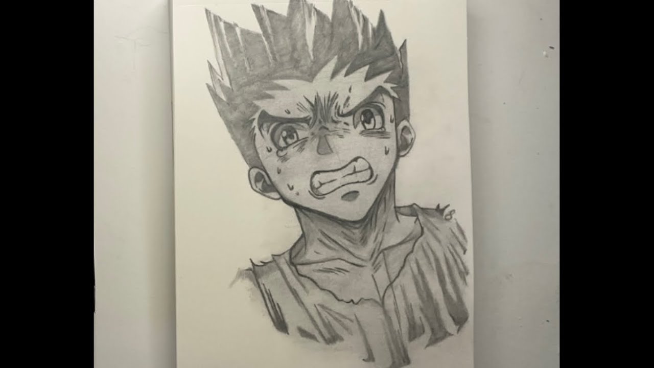 How To Draw Gon Freecs Hunter x Hunter [Anime Drawing Tutorial for ...