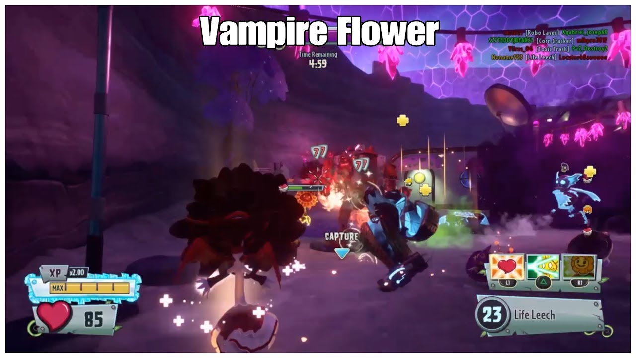 Plants Vs Zombies Garden Warfare 2 - Vampire Flower - YouTube