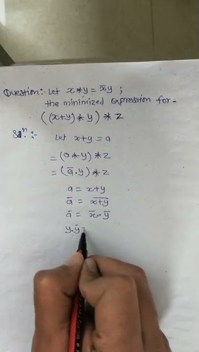 Boolean Algebra Minimization Practice-02 - YouTube