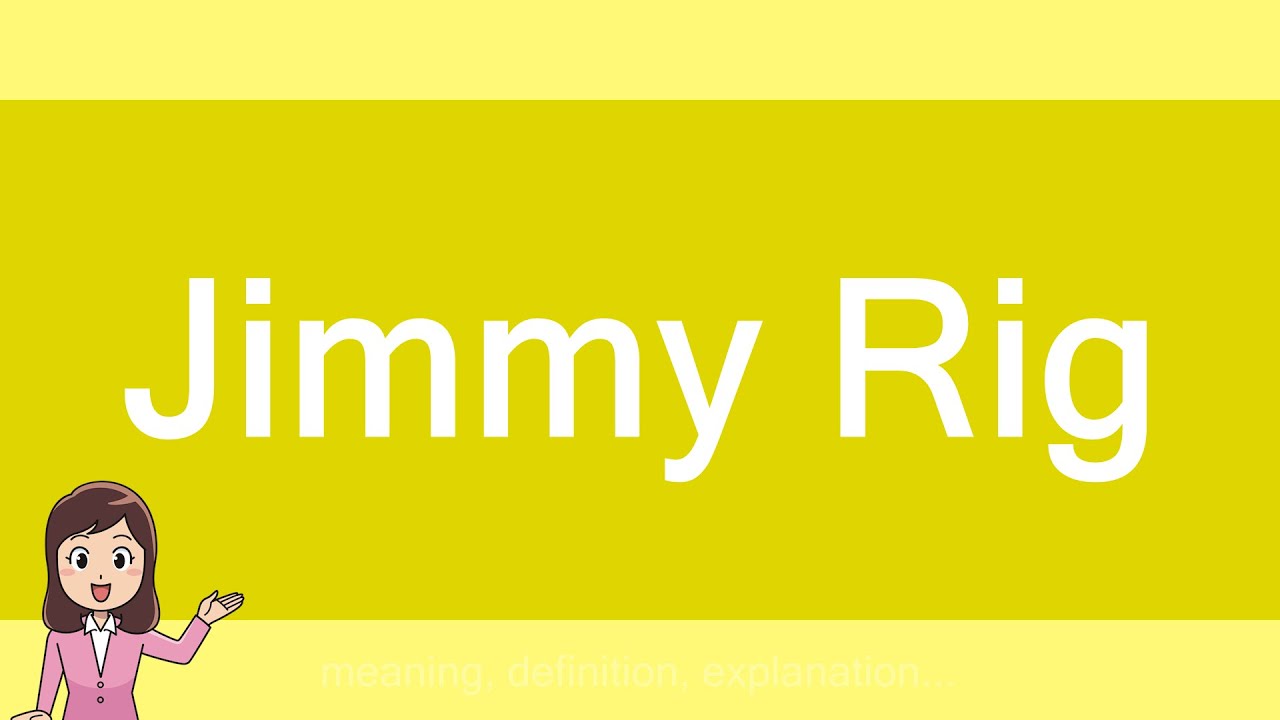 Jimmy Rig - YouTube