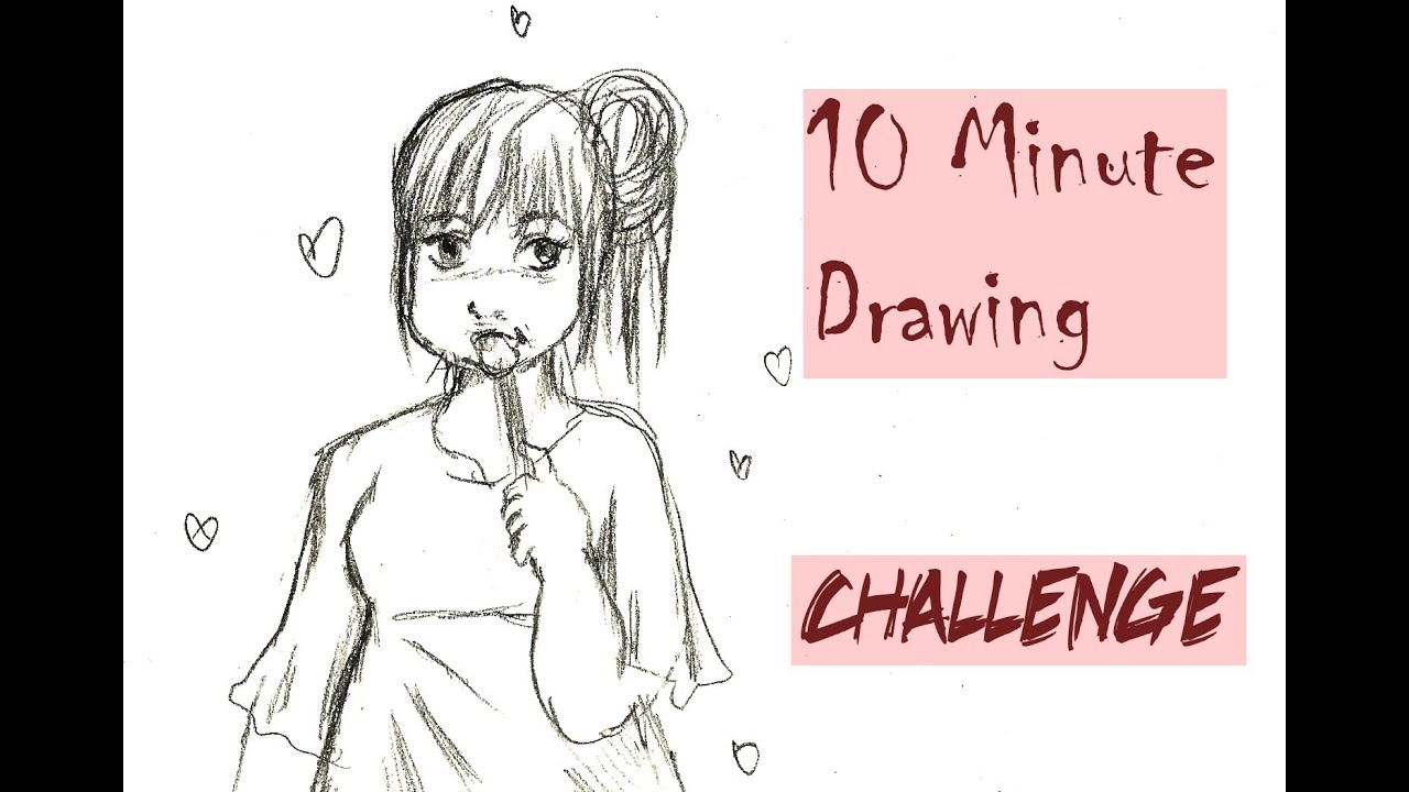 Mimi's 10 Minute Drawing Challenge - YouTube