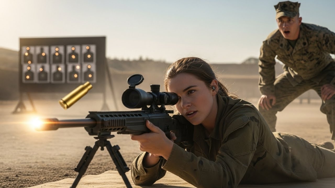 "Woman at Gun Range — Marine Challenged Her to 1000 Yards — She Hit 12 ...