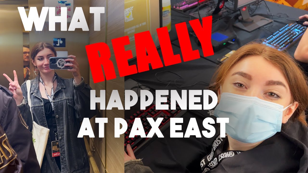 almost getting stuck at PAX | PAX EAST 2023 vlog 02 - YouTube