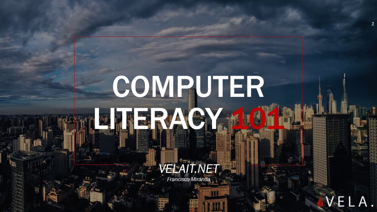 Computer Literacy Video Course 101.1: Introduction - YouTube
