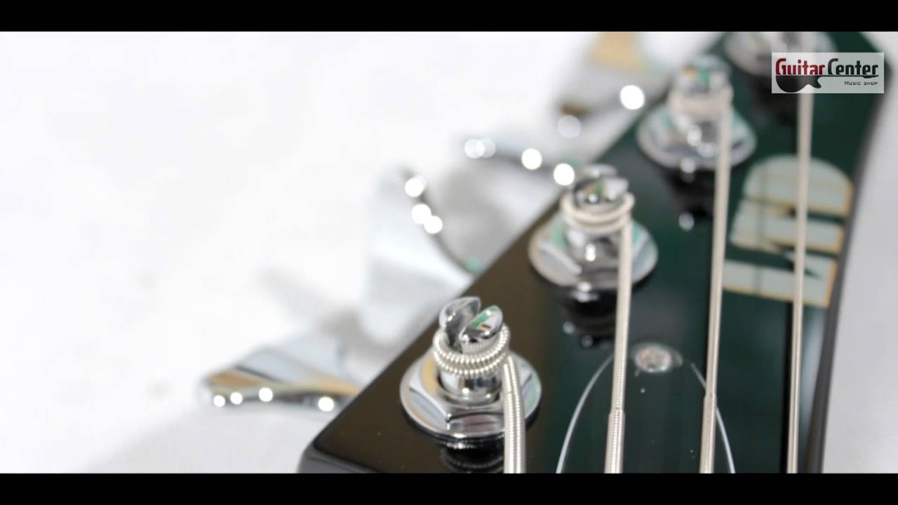 ESP LTD EX 104 BLK - YouTube