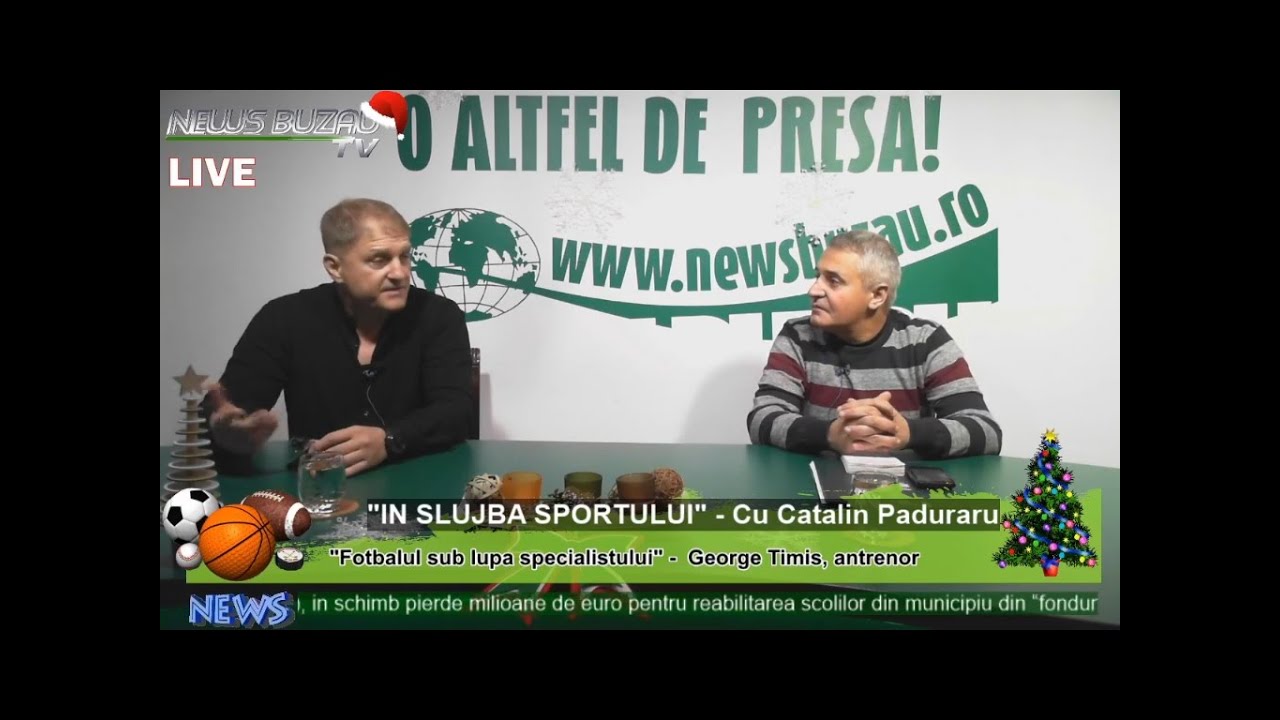 TV NEWS BUZAU In slujba sportului - Fotbalul sub lupa specialistului ...