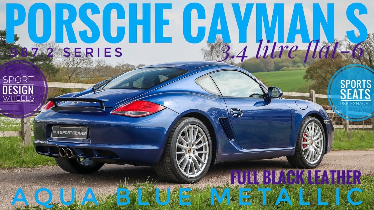 Porsche Cayman S 987.2 PDK in Aqua Blue Metallic with PSE Sports ...