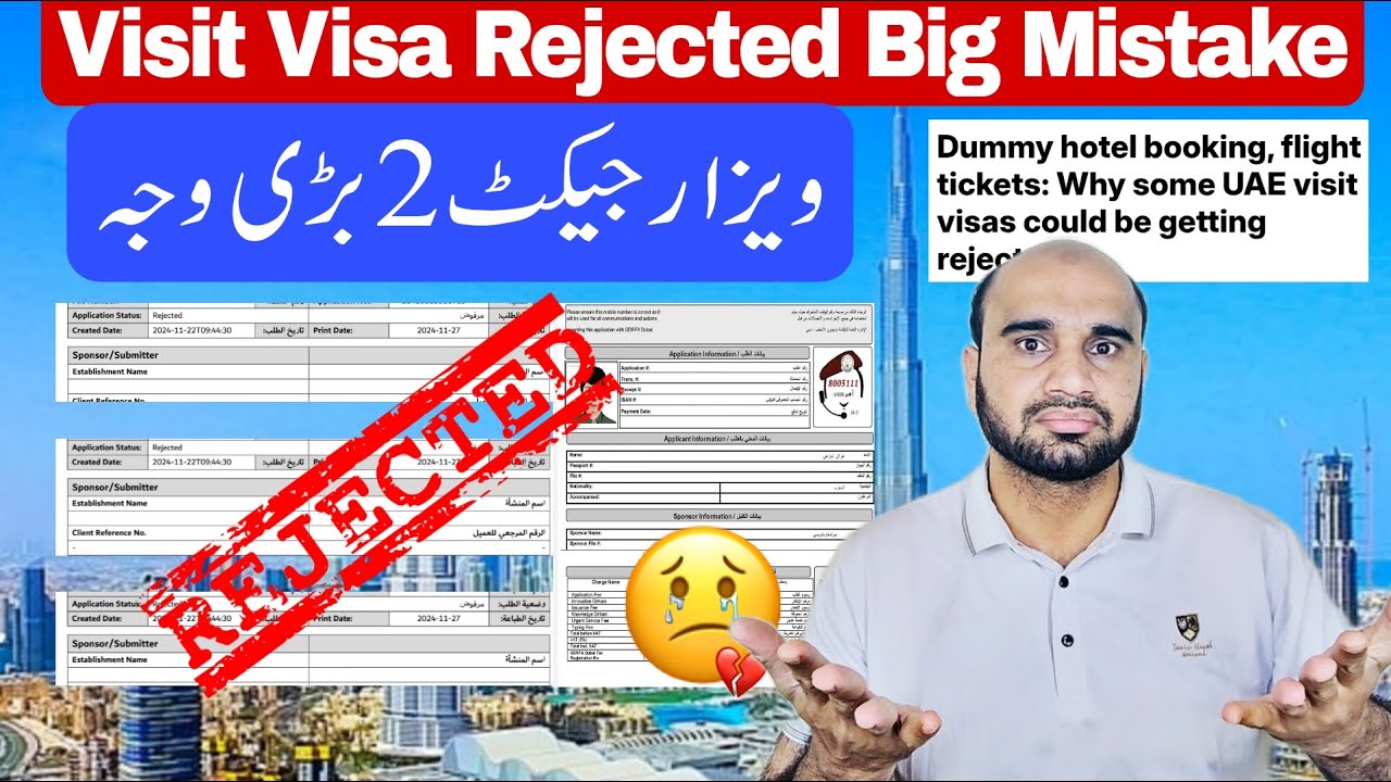 Dummy hotel booking, flight tickets: Why some UAE visit visas could be ...