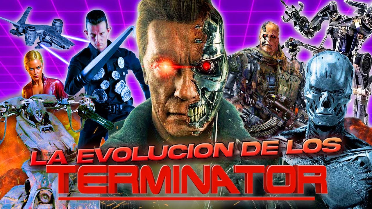 TODOS los MODELOS de TERMINATOR bien EXPLICADOS en nivel de PODER 🦾 ...