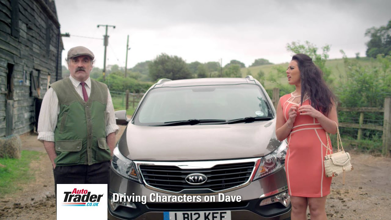 Auto Trader Driving Characters on Dave- The Farmer meets a WAG - YouTube