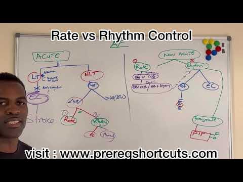 Rate vs Rhythm Control (Cardioversion) (EXPLAINED) - YouTube